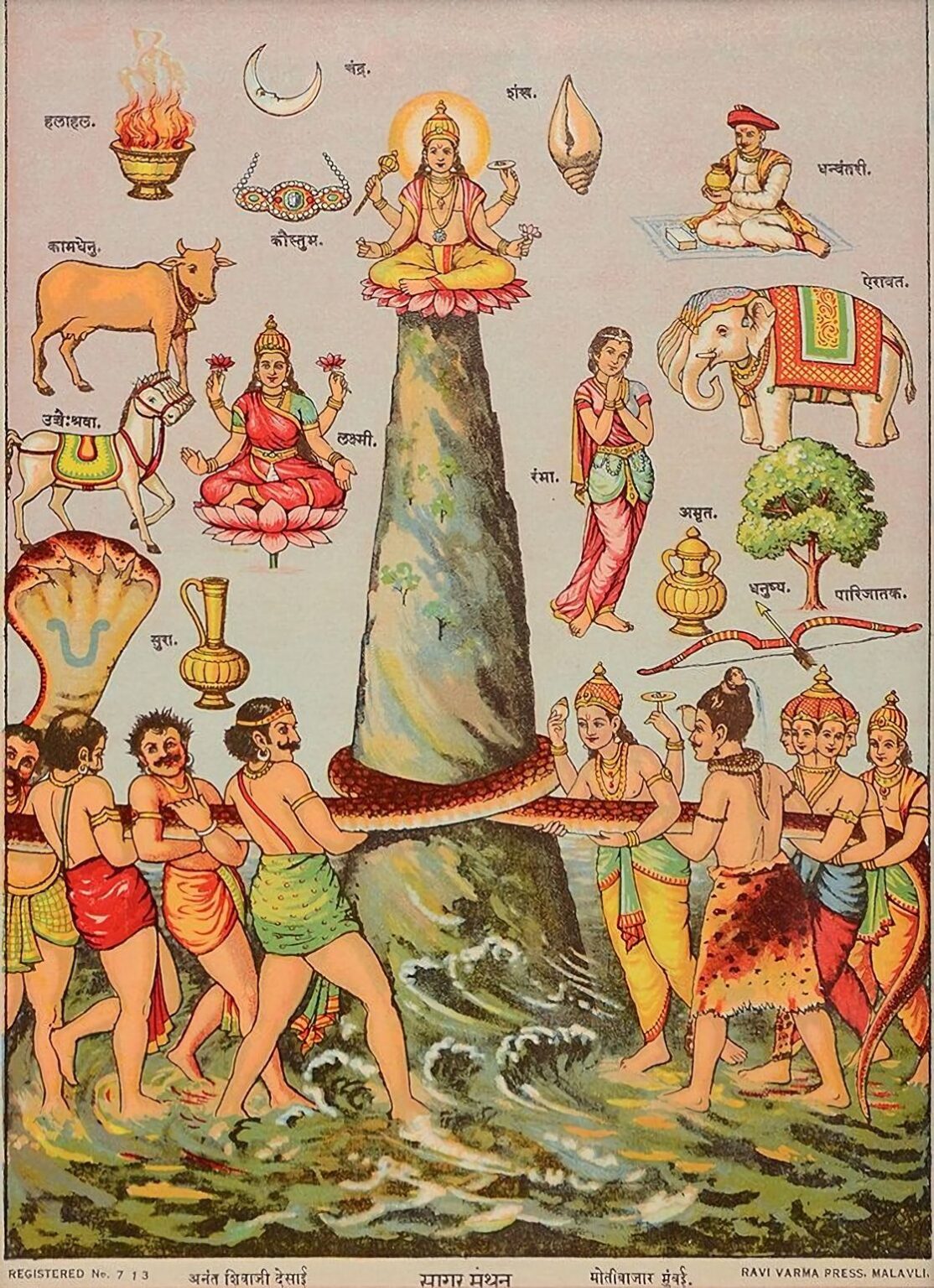 Samudra Manthan: Churning of the Ocean - VivekaVani