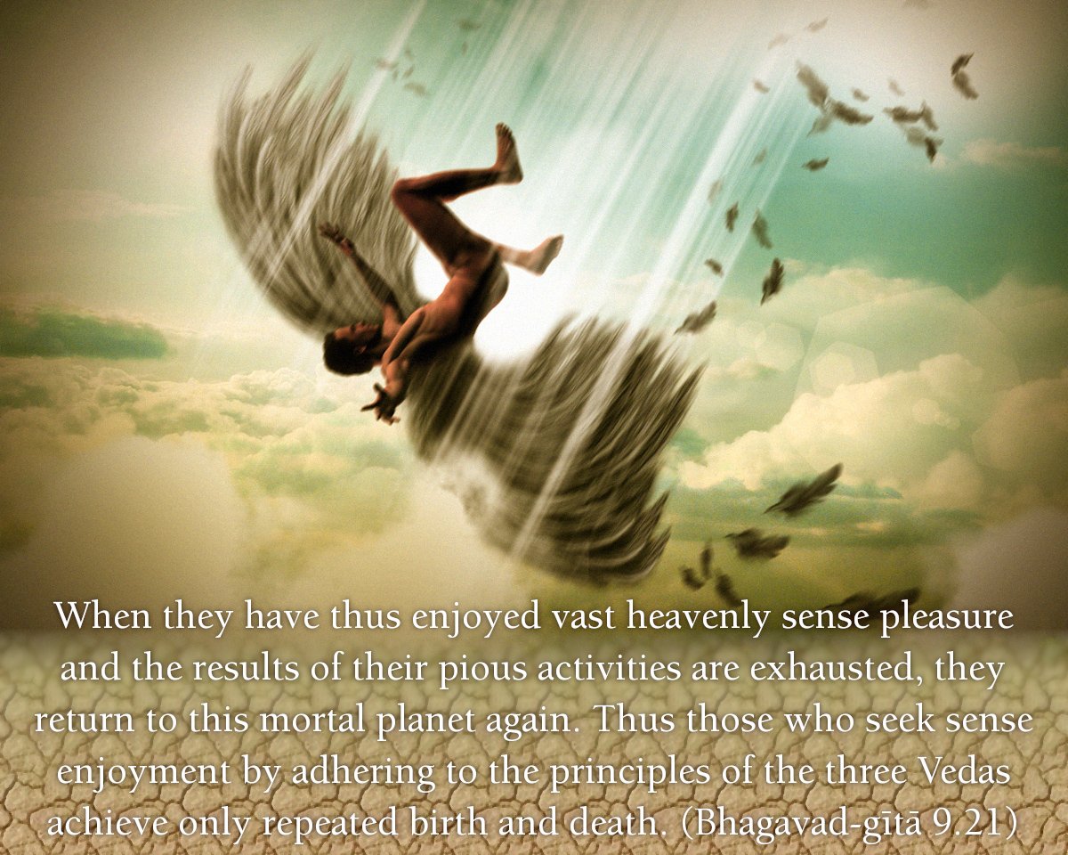 Bhagavad Gita: Chapter 9, Verse 21 - VivekaVani