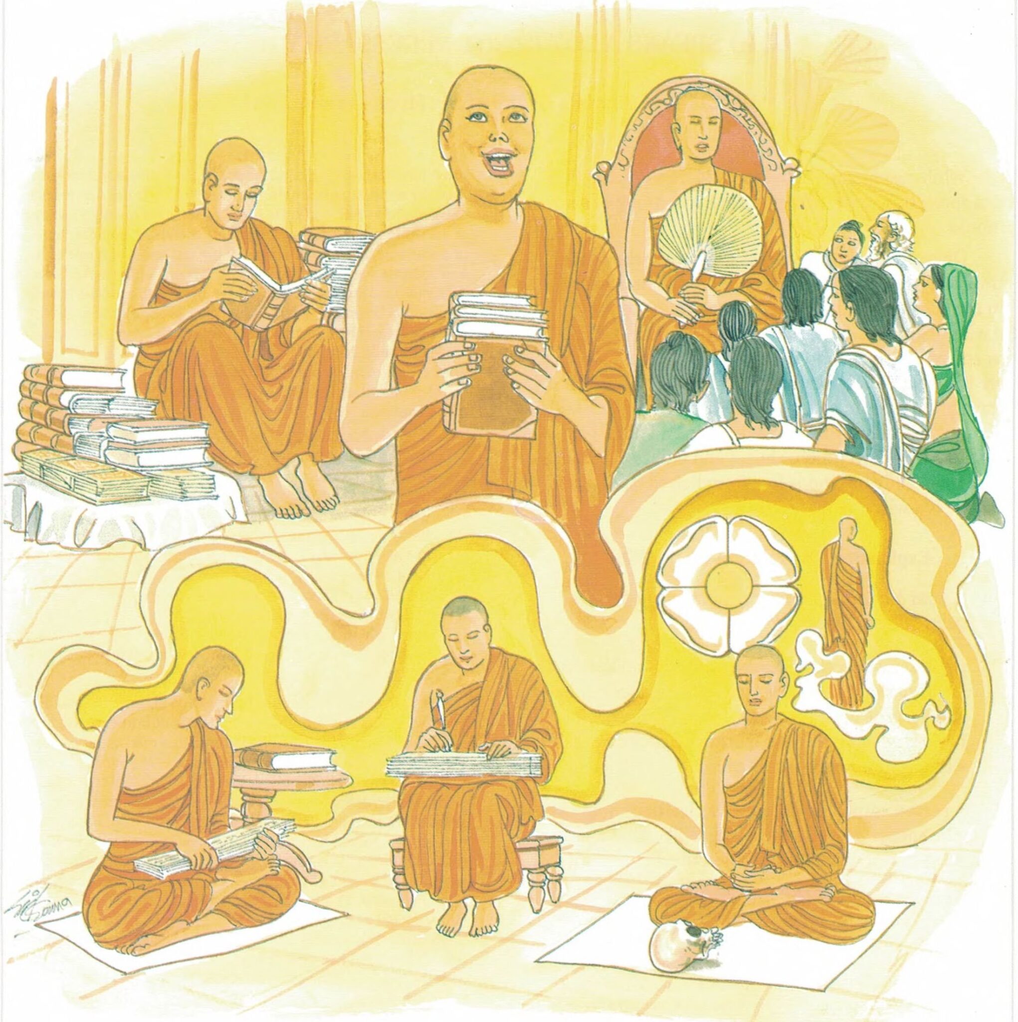 Dhammapada, Verse 259 - The Story of Ekūdāna the Arahat - VivekaVani