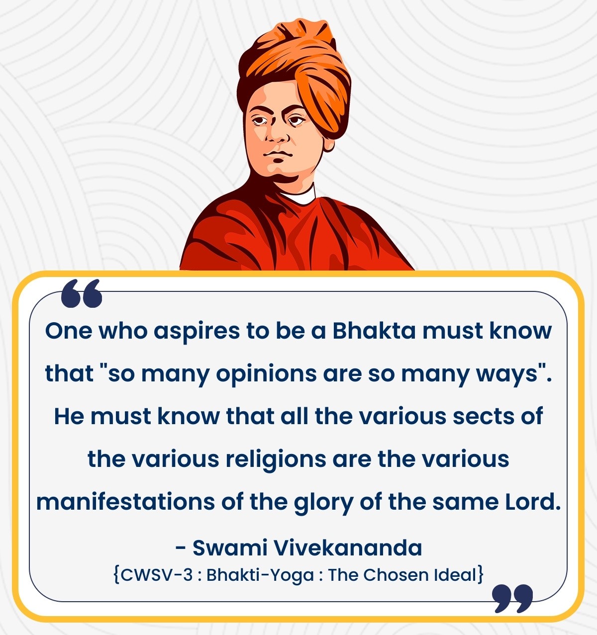 Swami Vivekananda's Quotes On Bhakta Or Devotee - VivekaVani